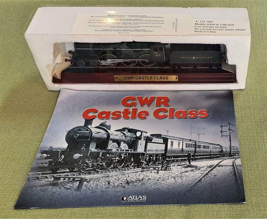 Atlas Standmodell Dampflokomotive - GWR Castle Class (Gebraucht) in ...