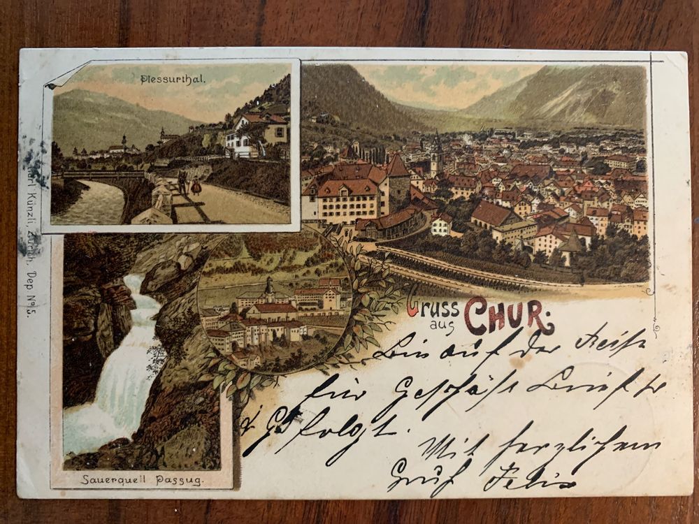 Ansichtskarte Schweiz Chur GR (Gebraucht) in Oftringen für CHF 12 – mit Lieferung auf Ricardo kaufen