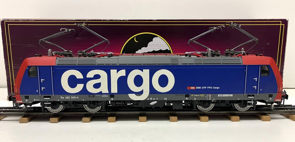 MTH Spur 0 3L Digital Esu 5.0: Re 482 049-4 SBB Cargo (Neu (gemäss ...