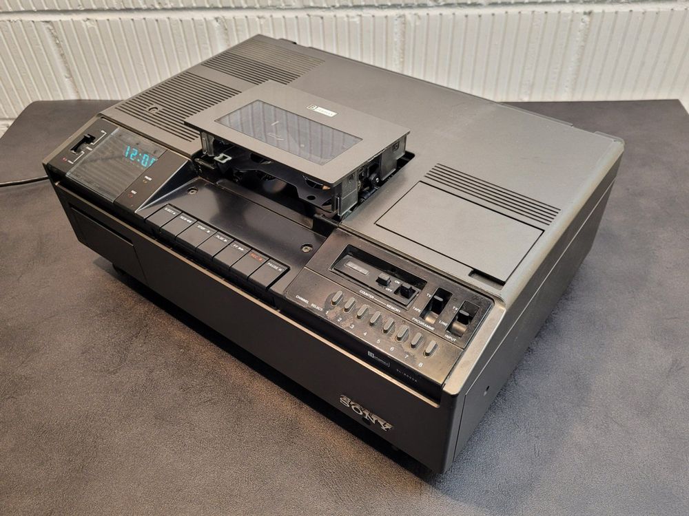 Sony Betamax SL 8000E Beta 2000 Video Recorder Player 1980 J (Gebraucht ...