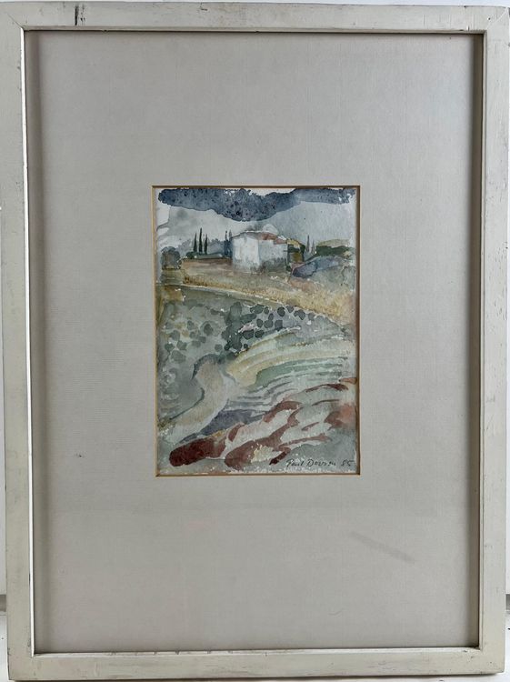 Landschaft Aquarell Signiert. | Kaufen auf Ricardo