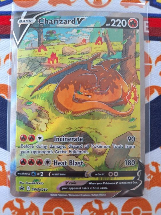 Charizard V Promo SWSH 260 Ultra Premium Collection Englisch (Gebraucht ...