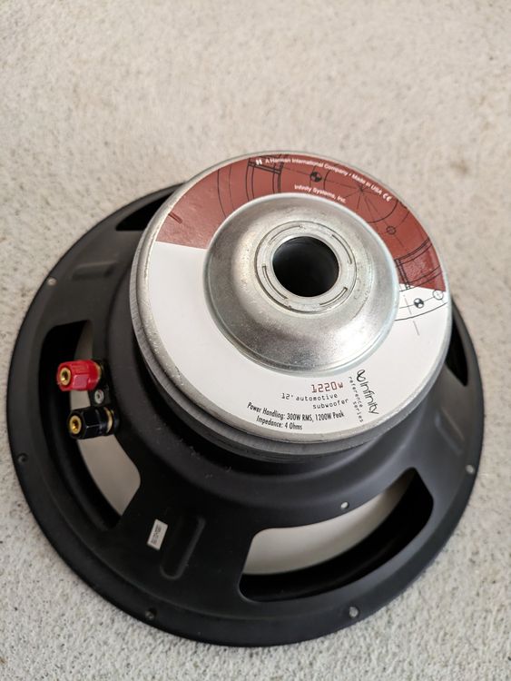 Infinity Subwoofer 12" | Kaufen auf Ricardo