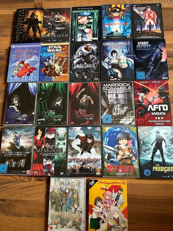 Anime Manga DVD, Sammlung (Gebraucht) in Benken ZH für CHF 25 – mit ...
