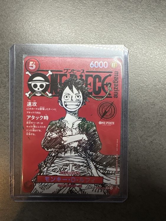 One Piece Card Game Luffy Magazin jpn ST21-014 (Neu (gemäss ...