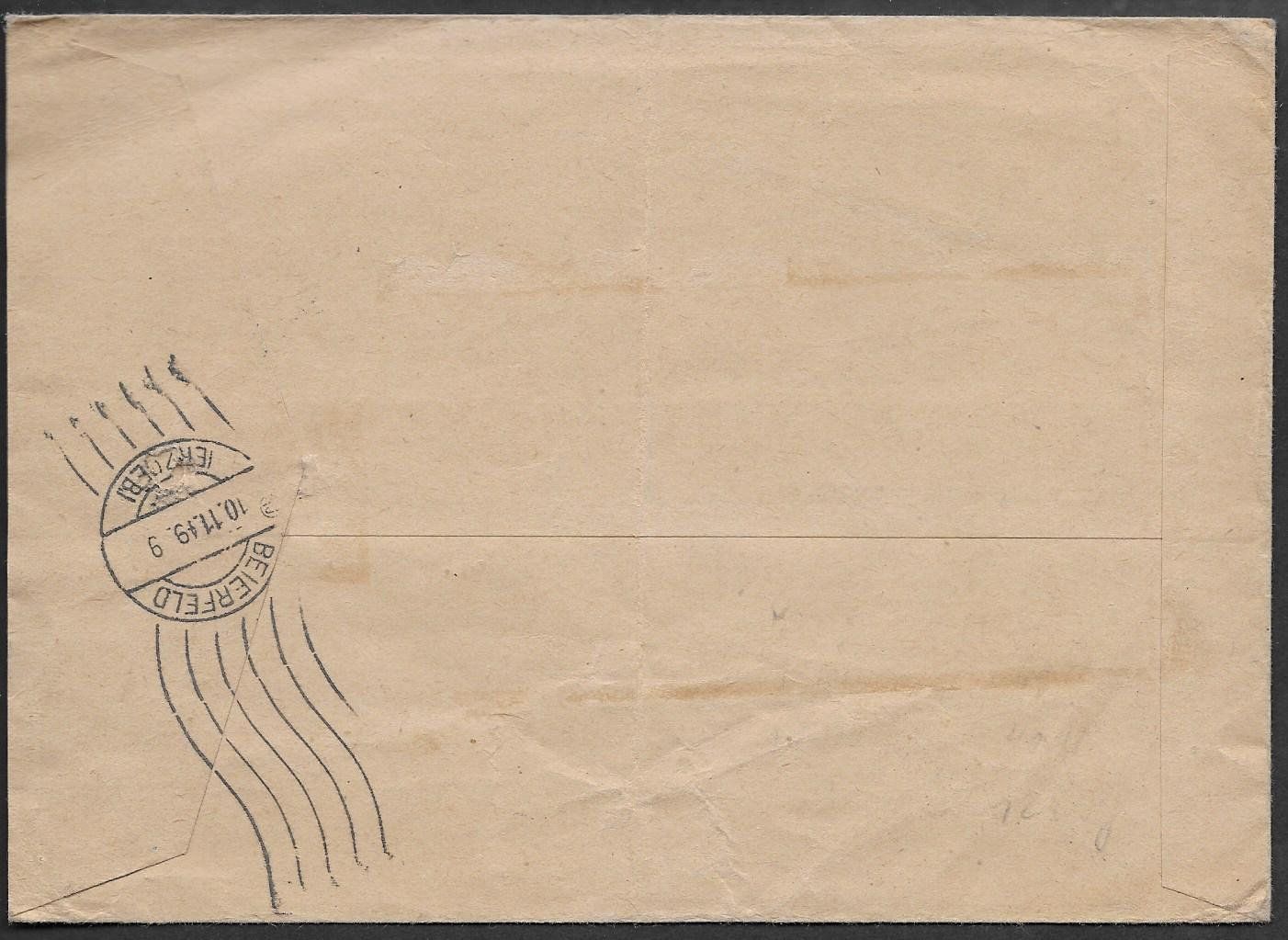 1949 R/NN Brief Deutsche Post Mehrfach-/Mischfrankat. ab 1.- (Gebraucht ...
