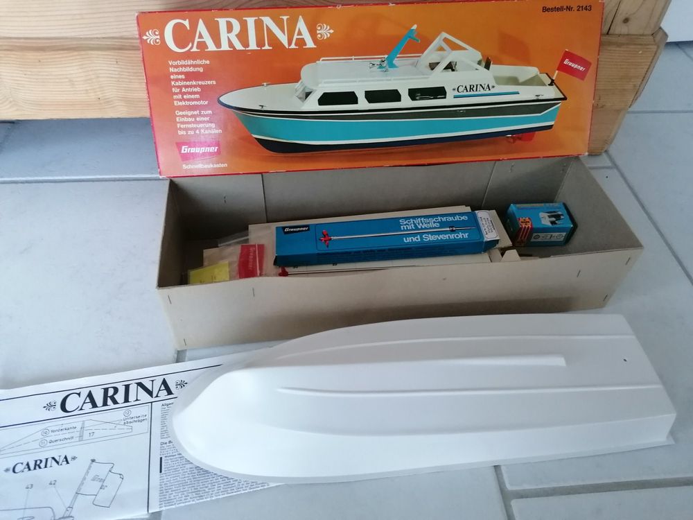 Bausatz Carina von Graupner neu (Neu (gemäss Beschreibung)) in Chabrey ...