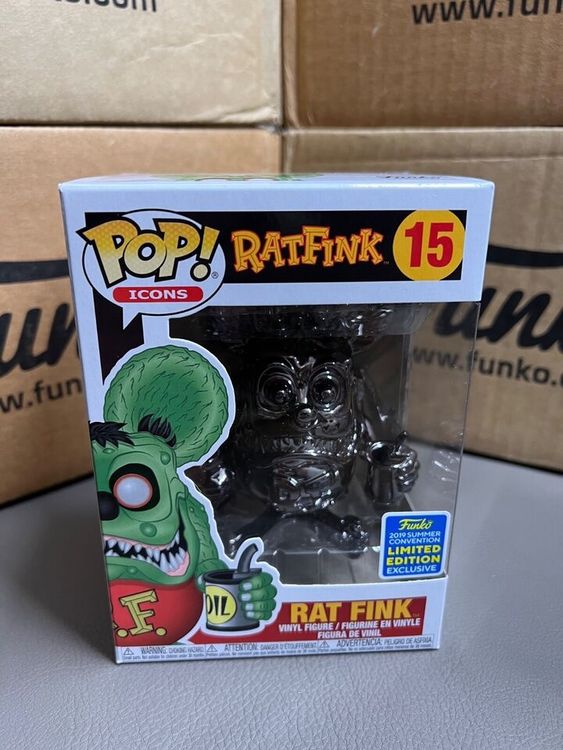 Funko POP! Ratfink RAT FINK 15 Black Exclusive | Kaufen auf Ricardo