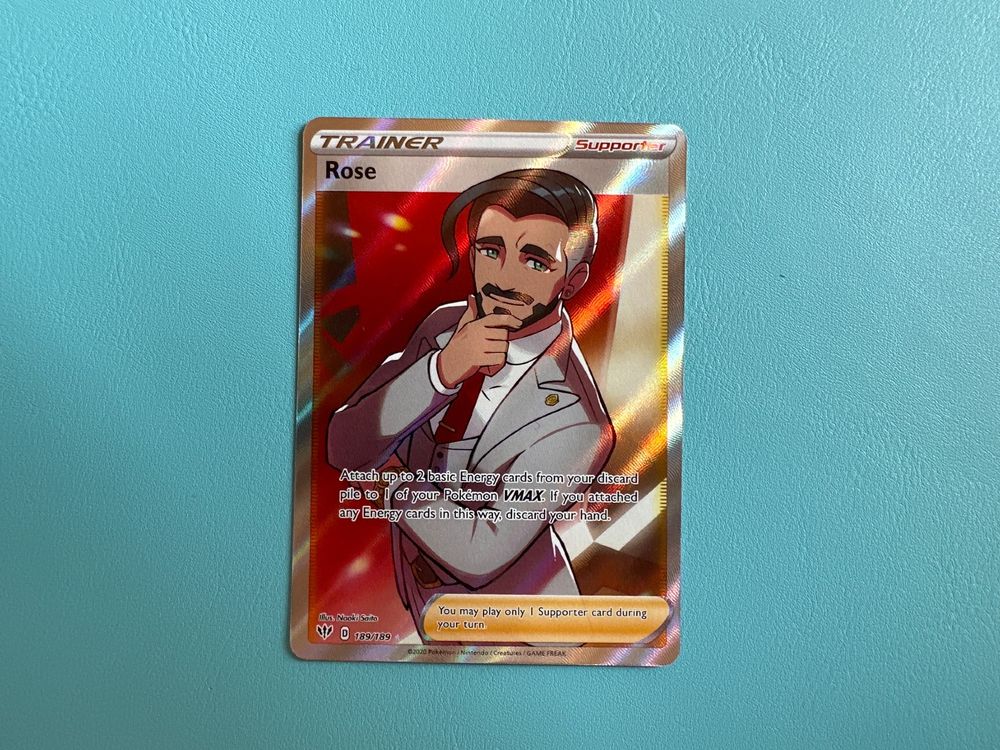 Pokemon Rose Fullart Selten Top Trainer Mega schön (Gebraucht) in ...