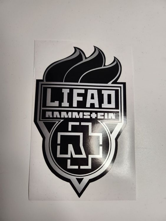 Rammstein LIFAD Sticker 2023 Tour Wankdorf Bern | Kaufen auf Ricardo