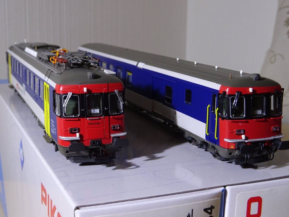PIKO 96834 SBB RBe 540 Triebwagen + BDt (Neu und originalverpackt) in ...