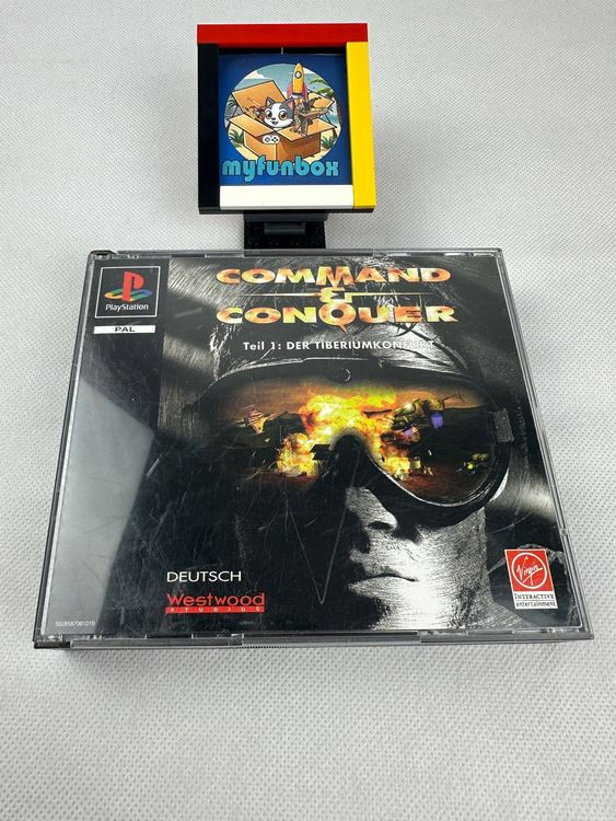 Playstation 1 PSX PS1 Command and & Conquer Teil 1 OVP CIB (Gebraucht ...