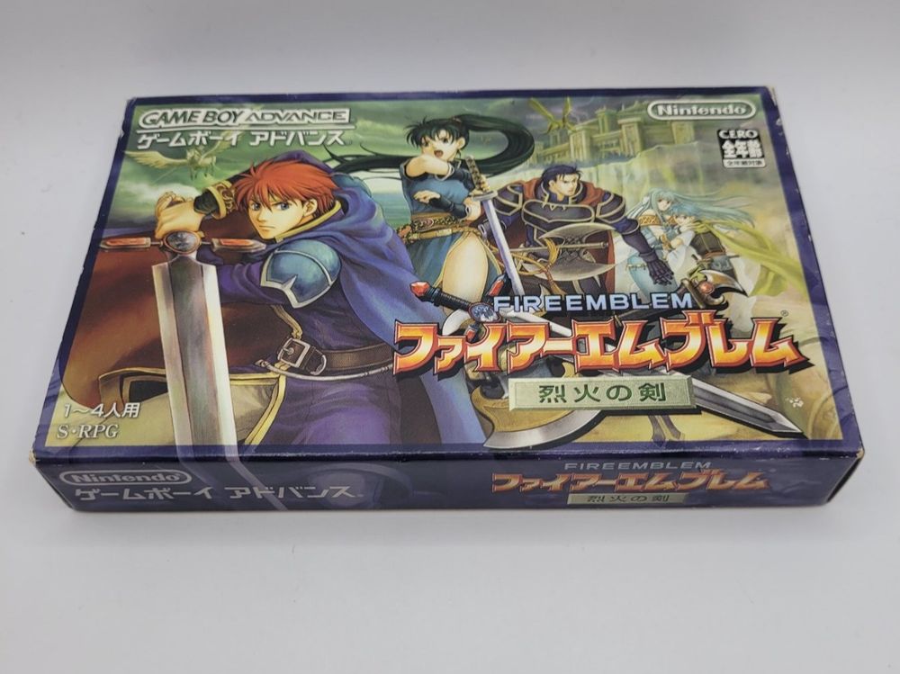 GBA Fire Emblem The Blazing Blade OVP Japan Gameboy Advance (Gebraucht ...