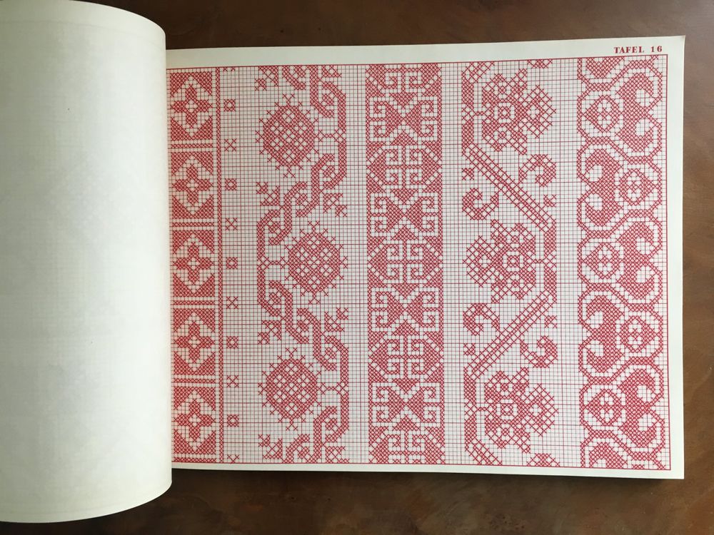 Kreuzstich-Muster aus Graubünden Bündner Heimatschutz 1949 | Kaufen auf Ricardo