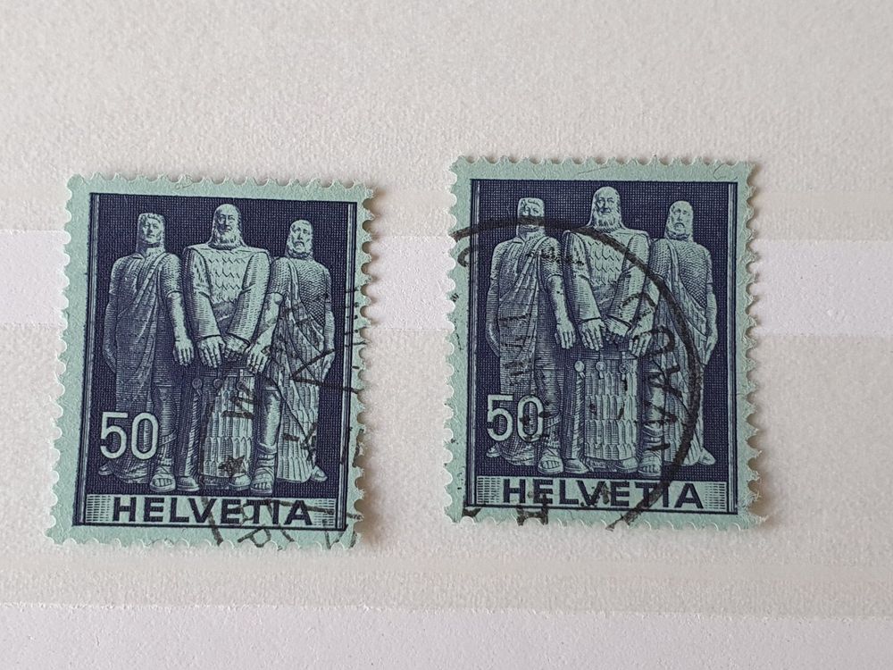 Abart "Bundesschwur" gestempelt (Gebraucht) in Frauenfeld für CHF 2.5 – mit Lieferung auf ...