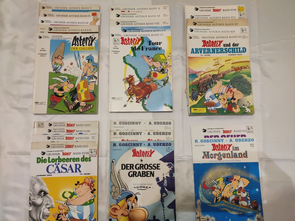 26 Asterix + Obelix Comics Sammlung (Gebraucht) in Hinwil für CHF 100 – mit Lieferung auf ...