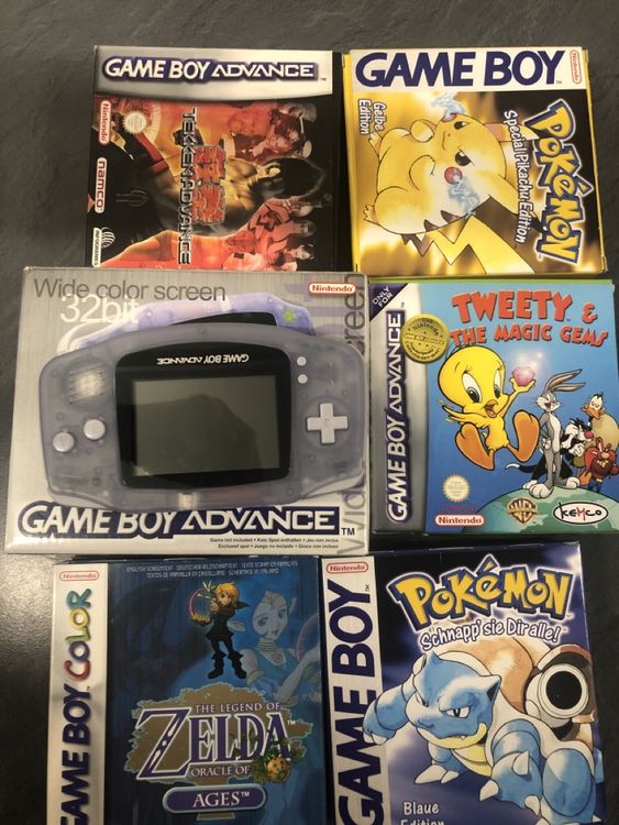 GAME BOY ADVANCE mit 5 Spielen (Gebraucht) in Pratteln für CHF 765 ...