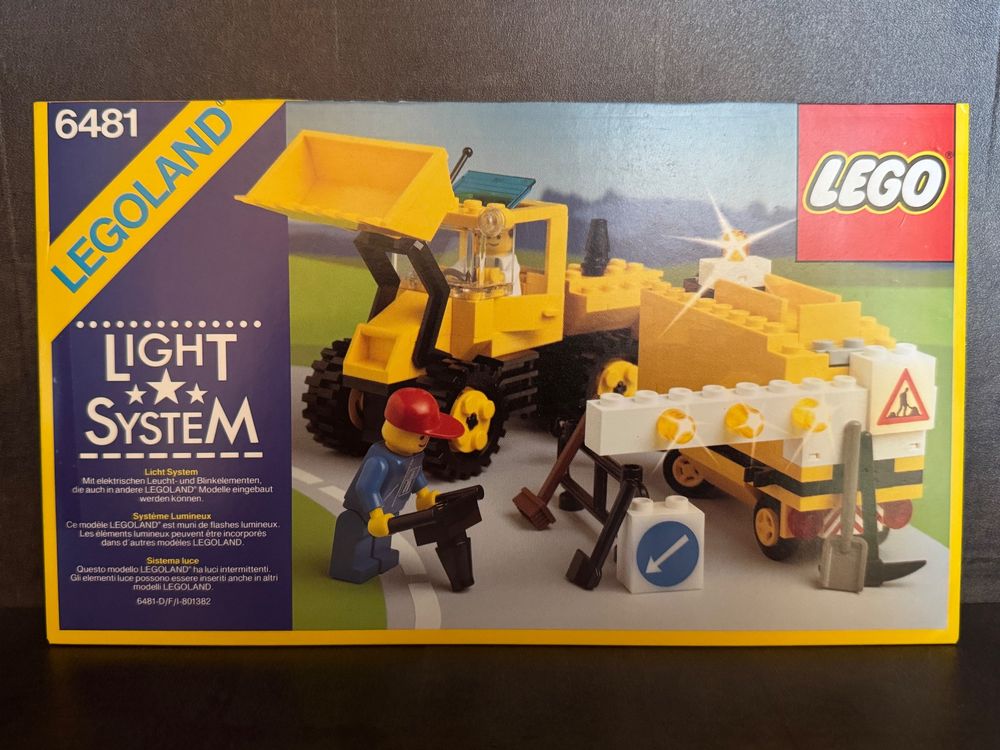 Vintage LEGO Legoland 6481 Construction Crew | Kaufen auf Ricardo