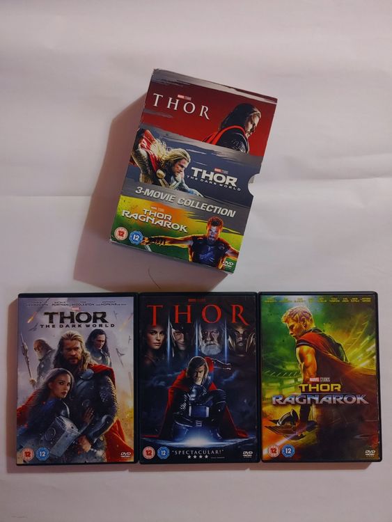 Thor: 3-Movie Collection (DVD-Box mit 3 Filmen) 📀🎬 (Gebraucht) in ...