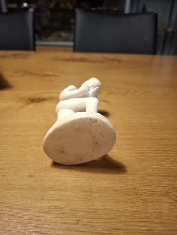 Alabaster Figur "Der Dornenzieher", ca. 13cm hoch (Gebraucht) in ...