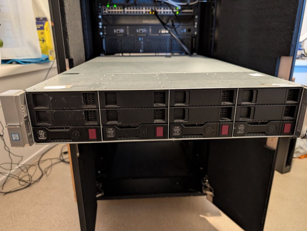 HP DL380 Gen9 2x2690 v4 / 128GB ram / Raid & BBU (Gebraucht) in Thalwil für CHF 400 – nur ...