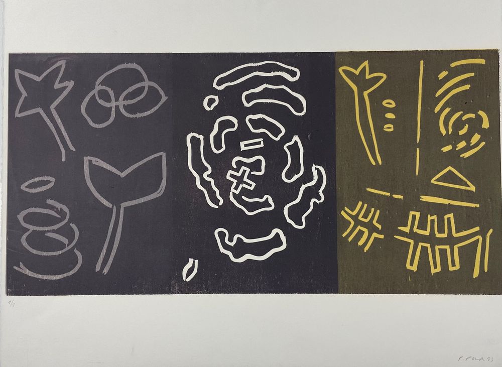 Paolo Pola (1942) Lithographie Handsigniert Unikat | Kaufen auf Ricardo