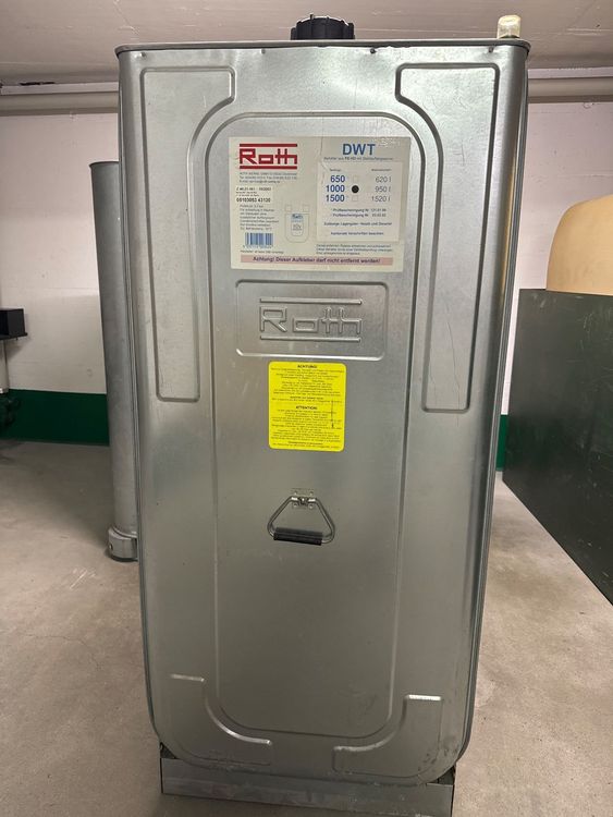 Roth Pe Kombi-Tank für 1000Lt | Kaufen auf Ricardo