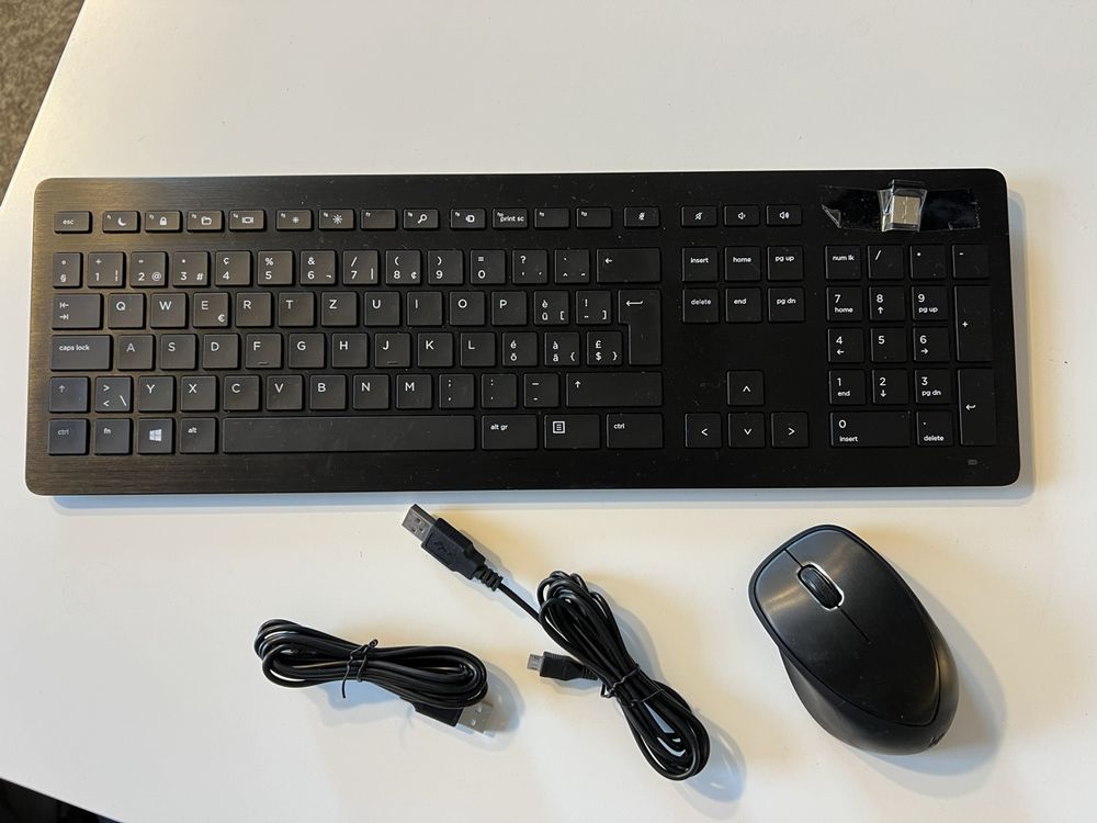 HP wireless keyboard and mouse set (Gebraucht) in Bellinzona für CHF 55 ...