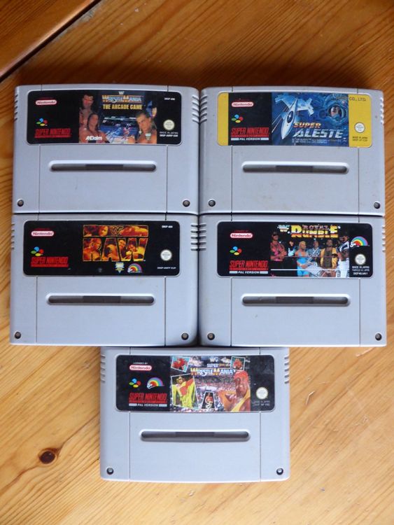Super Nintendo 5 Stk. (Gebraucht) in Utzenstorf für CHF 25 – mit ...