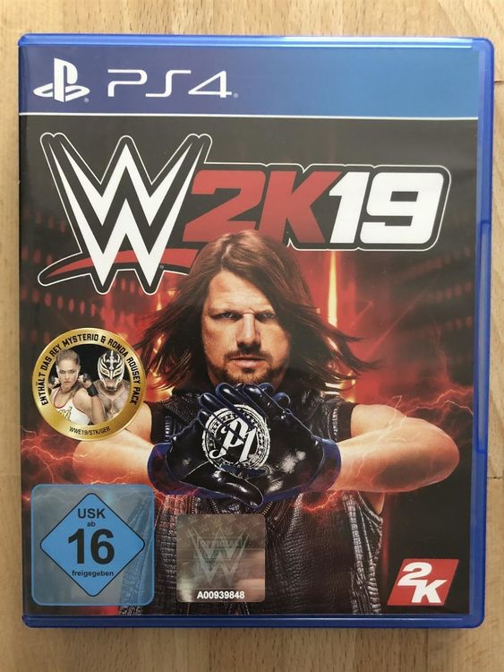 WWE 2K19 - PS 4 (Gebraucht) in Nussbaumen AG für CHF 9.9 – mit ...