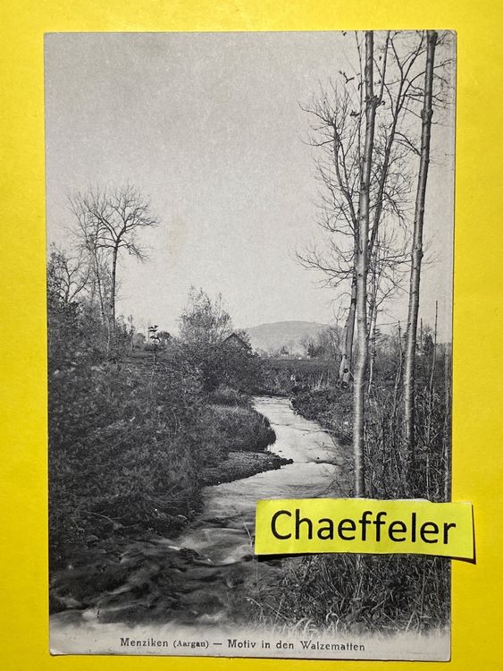 1920 Menzikon (Aargau) Motiv in den Walzenmatten (Gebraucht) in Zürich ...