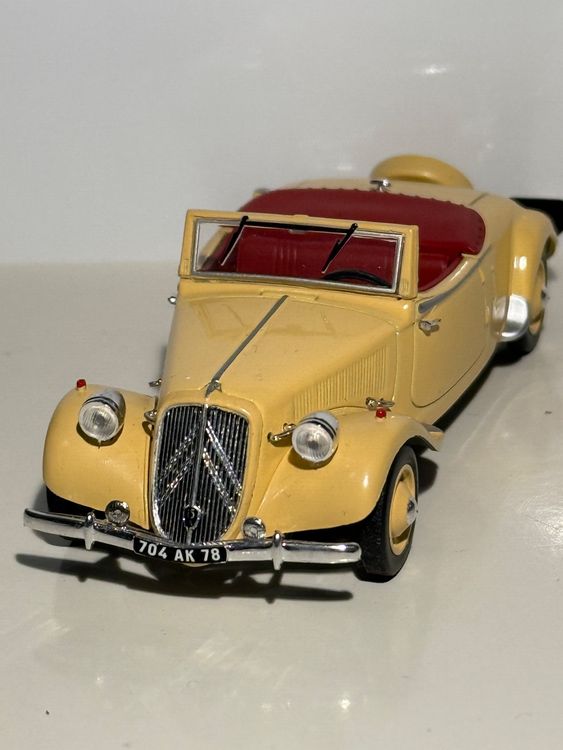 Citroen Traction 15CV Cabriolet Norev 1/43 (Gebraucht) in Bramois für ...