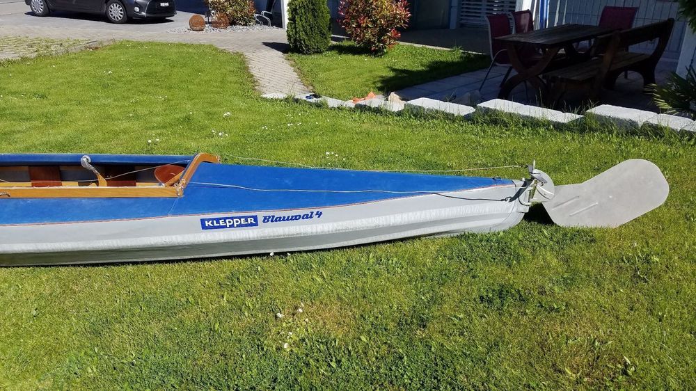 Faltboot Klepper Blauwal 4 mit Segel (Gebraucht) in Mauensee für CHF ...