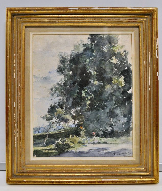 Ancienne Aquarelle 1924 (Gebraucht) in Neuchâtel für CHF 10 – nur Abholung auf Ricardo kaufen