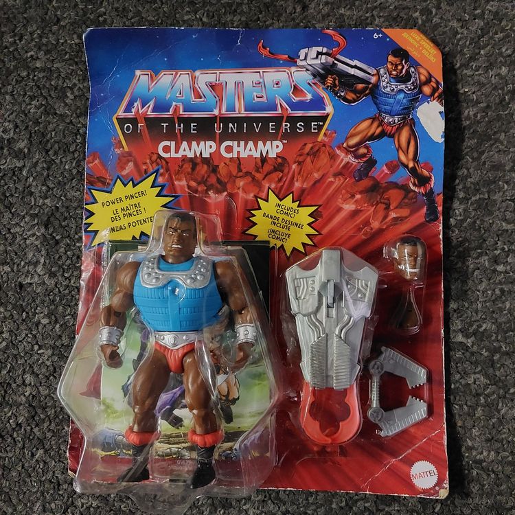 MASTERS OF THE UNIVERSE - CLAMP CHAMP - UNGEÖFFNET! (Gebraucht) in ...