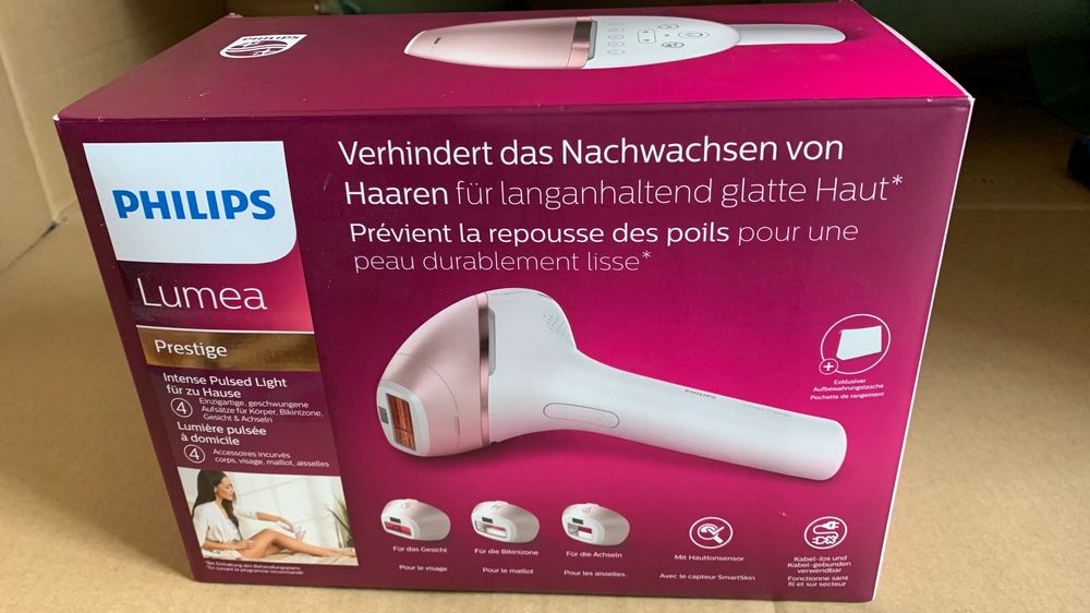 Enthaarungsgerät Philips Lumea Prestige (Neu (gemäss Beschreibung)) in Muri AG für CHF 240 – mit ...