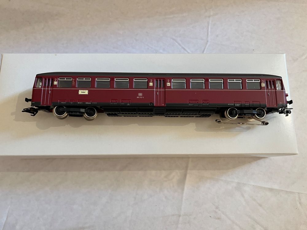 Märklin 4028 Steuerwagen rot Br 815 DB Triebwagen H0 (Gebraucht) in ...