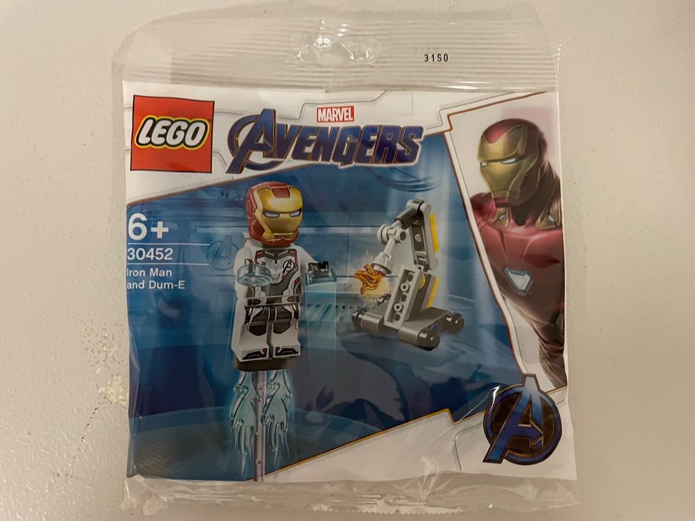 Lego set 30452 Iron man and Dum-e Polybag (Neu und originalverpackt) in ...