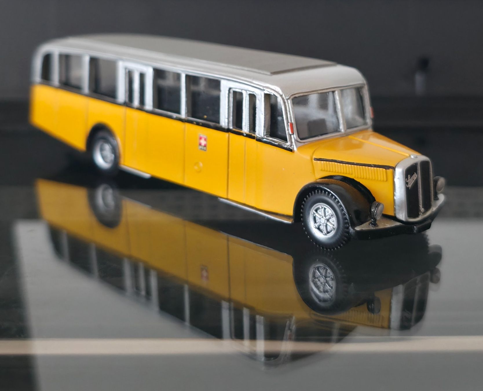 HB Model PTT PostAuto Bus Saurer CT 1 D Grossraumwagen 1:87 (Neu ...