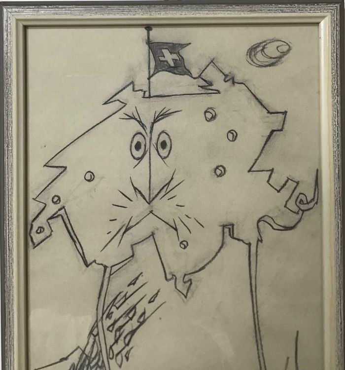 LINDI (1904-1991) Zeichnung (Gebraucht) in Root für CHF 45 – mit Lieferung auf Ricardo kaufen