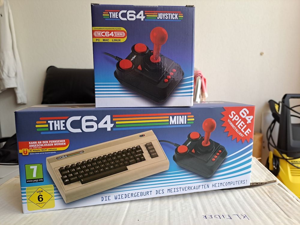 C64 Mini und 2 Joysticks NEU OVP (Neu und originalverpackt) in Zürich ...