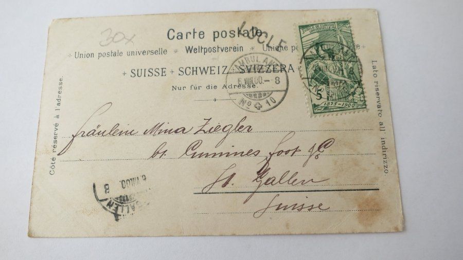 La Chaux de Fonds - Souvenir - Litho - 1900 | Kaufen auf Ricardo