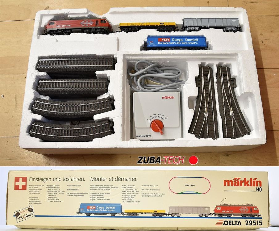 Märklin 29515 Starterset SBB H0 WS OVP (Gebraucht) in St. Gallen für ...