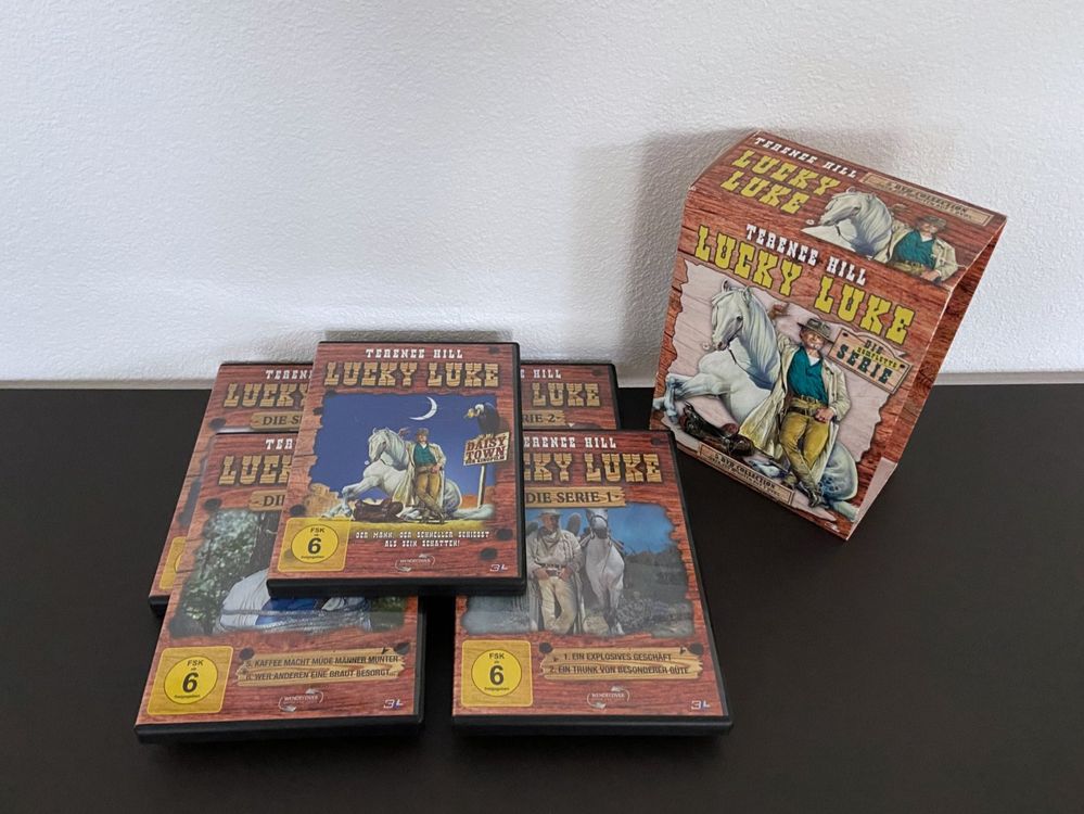 Lucky Luke - DVD-Box, Die komplette Serie - mit Terence Hill | Kaufen ...