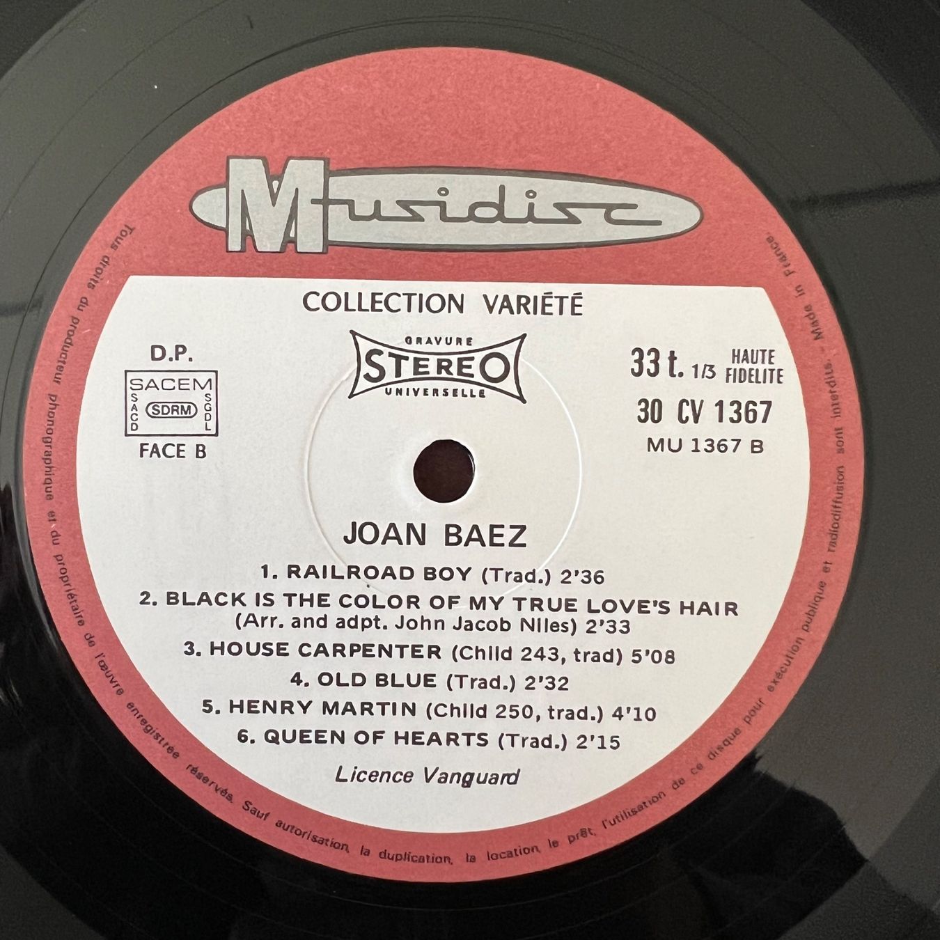 Joan Baez - House Of The Rising Sun / 1. France-Press. 1975 (Gebraucht ...