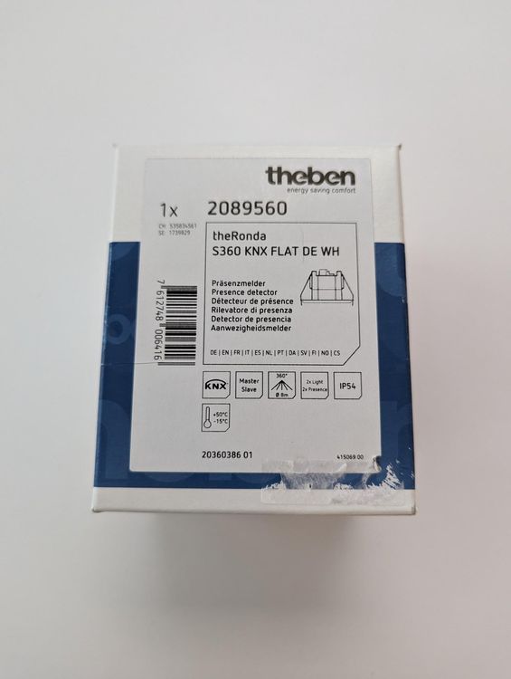 Theben theRonda S360 KNX Flat DE WH | Kaufen auf Ricardo