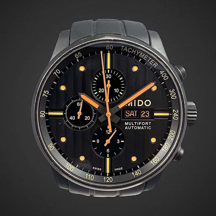 Mido Multifort Chronograph Automatic Special Black 44mm*U272 (Gebraucht ...