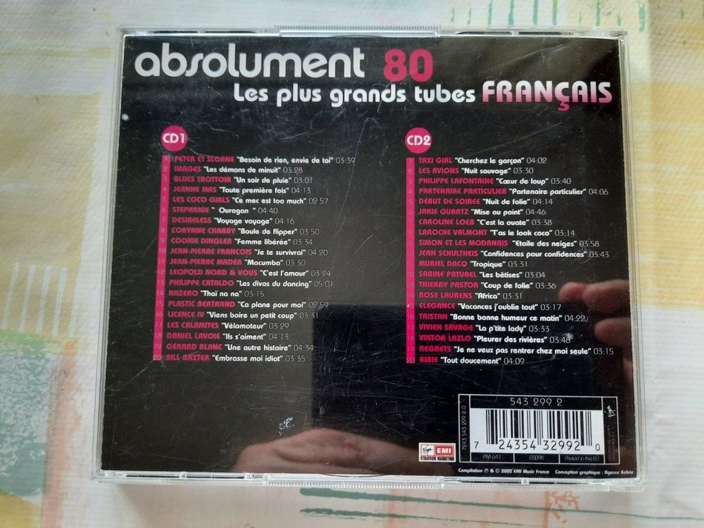 CD Absolument 80 - Les plus grands tubes Français 2 Cds | Kaufen auf ...