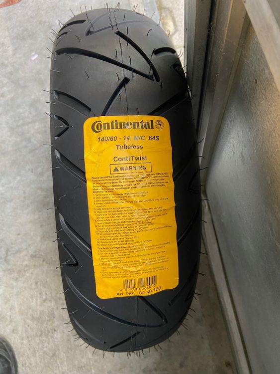 Neuer Pneu 140/60-14 Conti Twist | Kaufen auf Ricardo