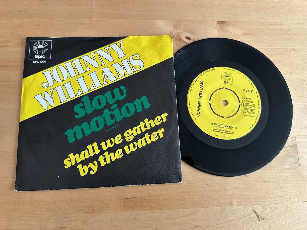 JOHNNY WILLIAMS tolle rare Slow motion Single FUNK SOUL 70's (Gebraucht ...